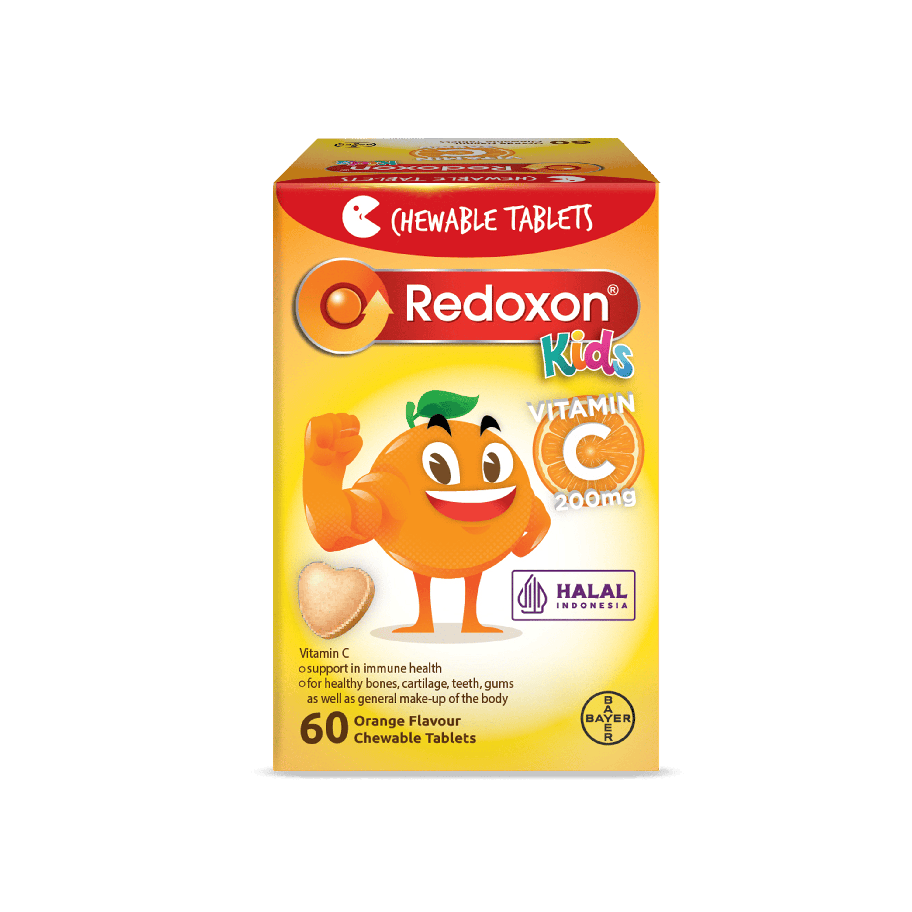 Redoxon® Kids Vitamin C 200mg Chewable Tablets | Redoxon Malaysia